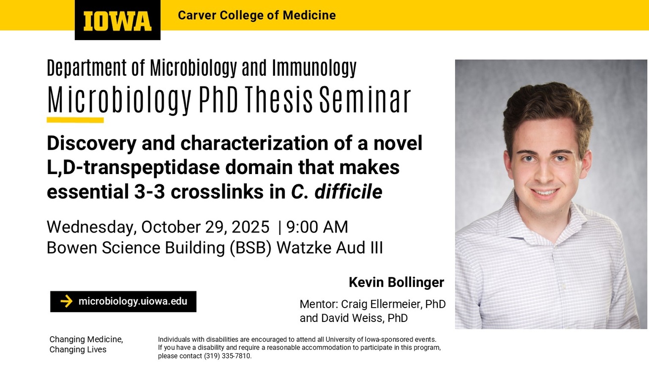 Department of Microbiology and Immunology | Carver College of Medicine ...